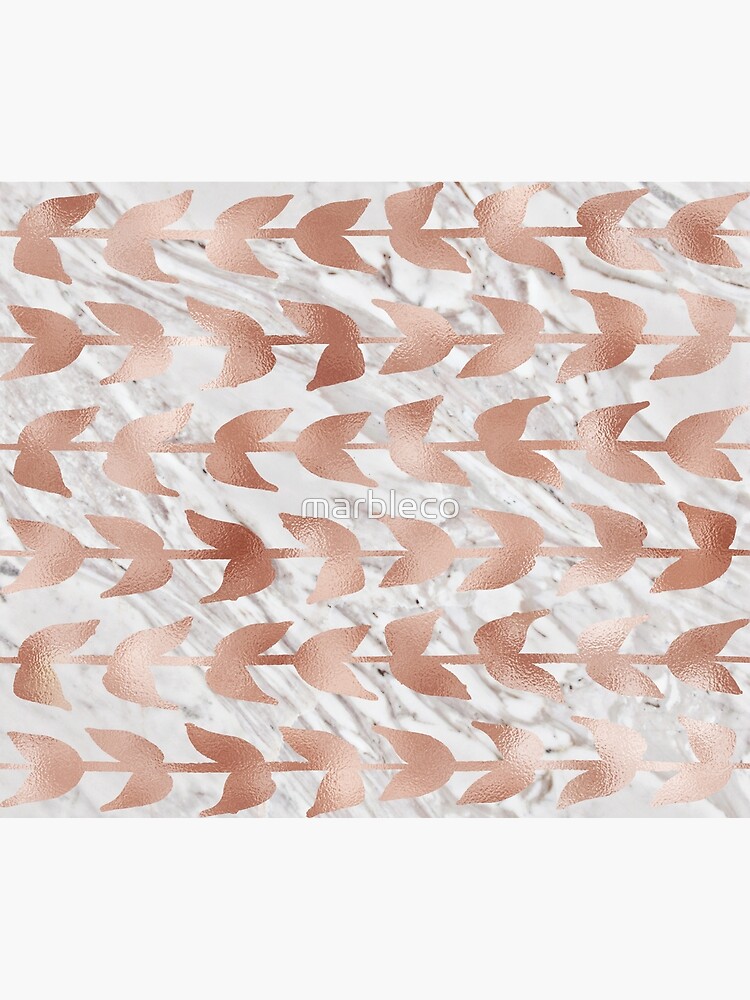 "Rose gold vines on marble" Poster for Sale by marbleco | Redbubble