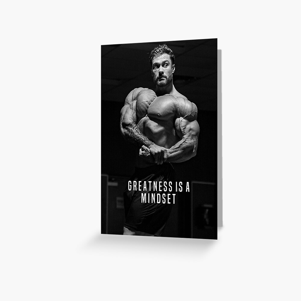"CHRIS BUMSTEAD - CBUM MOTIVATIONAL QUOTE" Greeting Card by PIKKS ...