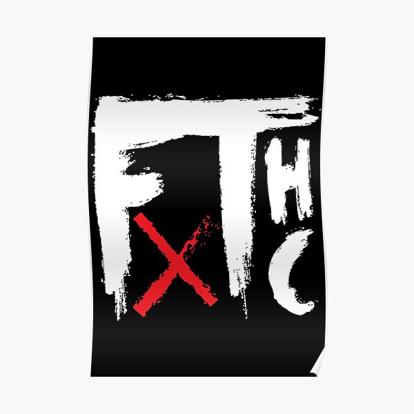 "Frank Turner Merch FTHC" Poster for Sale by MorinoMiya | Redbubble