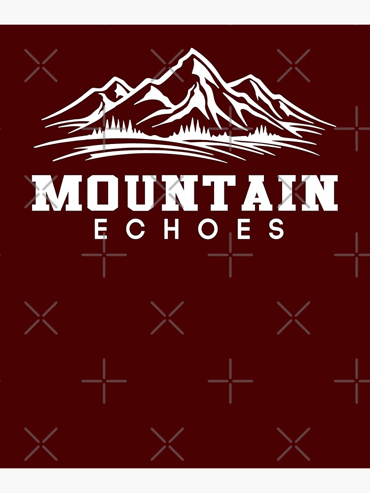 "Mountain Echoes" Poster for Sale by Diamond-Wisdom | Redbubble