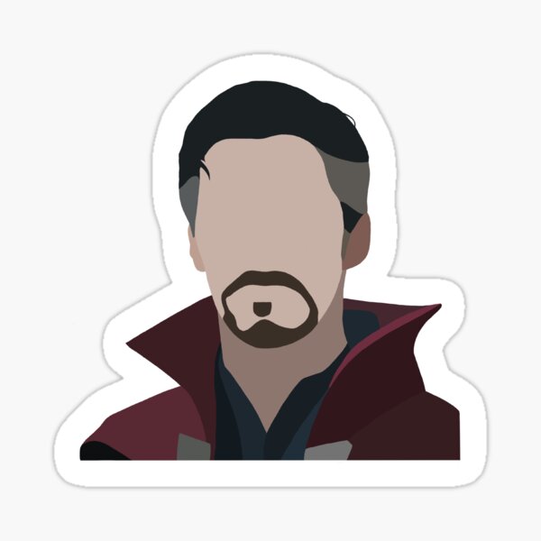 "DR STRANGE " Sticker by kayloki | Redbubble