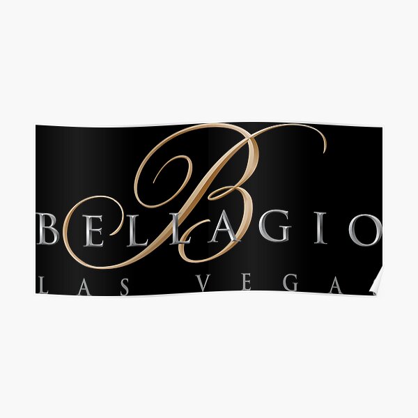 "Logo-Bellagio" Poster for Sale by kellamandra1 | Redbubble