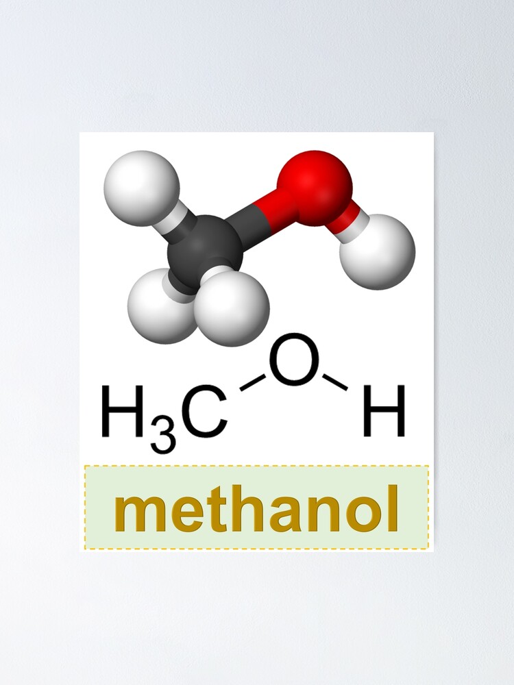 "Methanol" Poster for Sale by khaouaAzeddin | Redbubble