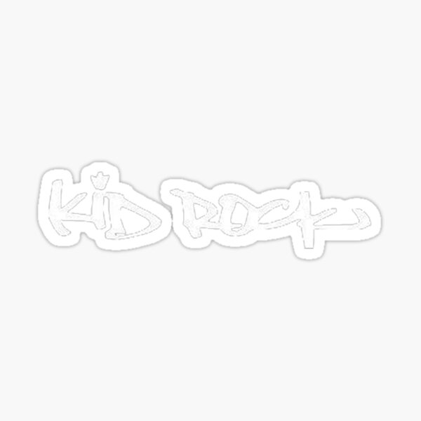 "Kid rock singer art" Sticker by nmooring9y | Redbubble