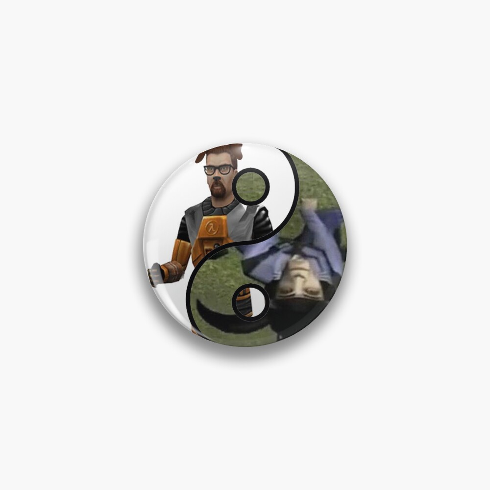 "Dogboy Gordon and Catboy Benrey Yin Yang" Sticker for Sale by ...