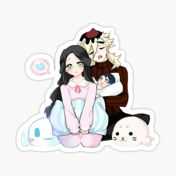 "Doma Demon Slayer" Sticker by AniePieArt | Redbubble