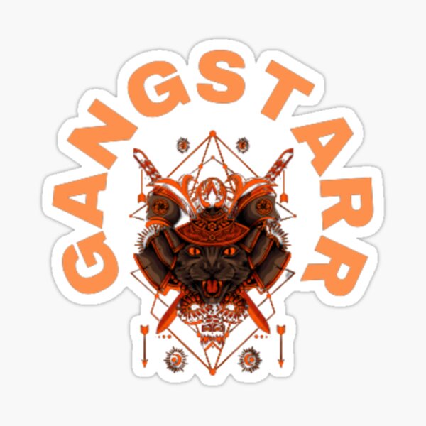 "90S HIP HOP GANGSTARR GIFT FOR FRIENDS GANGSTARR RAPPER" Sticker by ...