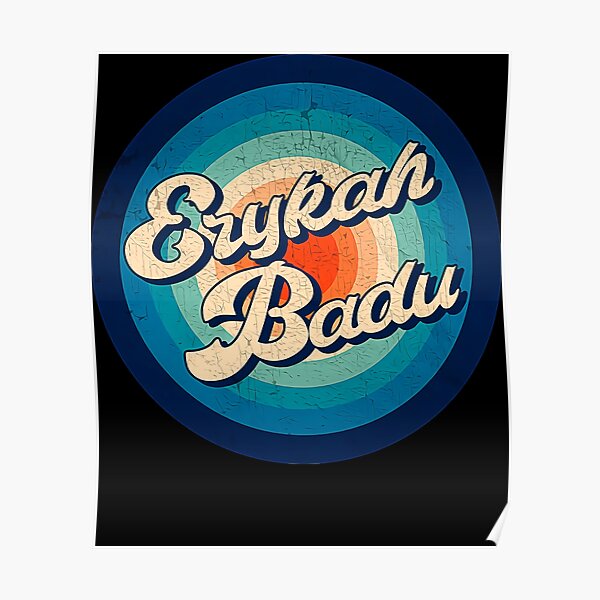 "vintage-circle, erykah badu logo, erykah badu tour, hiphop, erykah ...