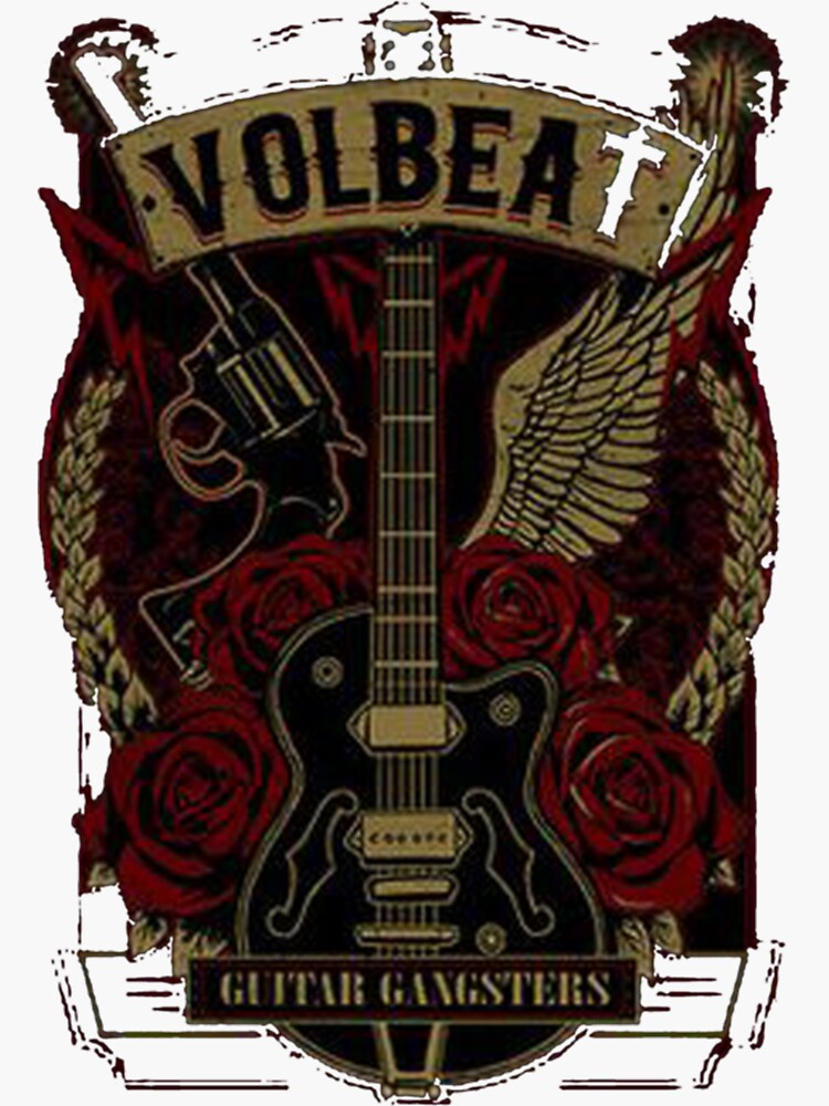 "logo volbeat - best new " Sticker by NiceRandom | Redbubble