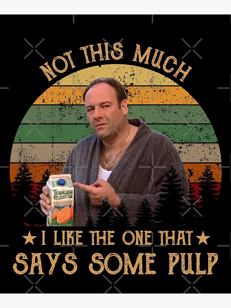 Póster «Los Soprano no me gusta mucho el que dice algunas películas de ...