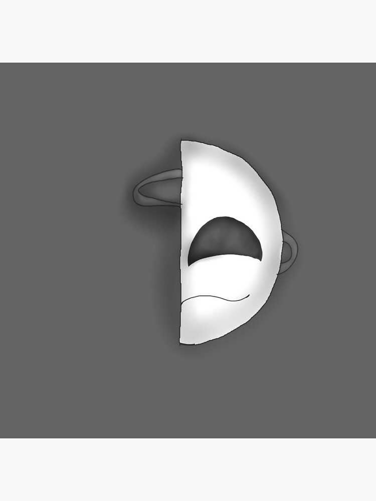 "Exie's Mask - Sonic.exe AU/Musical - Dark Version" Art Print by ...