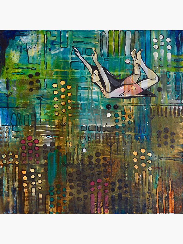 "Lucid Dream" Sticker by sarahgreenman | Redbubble