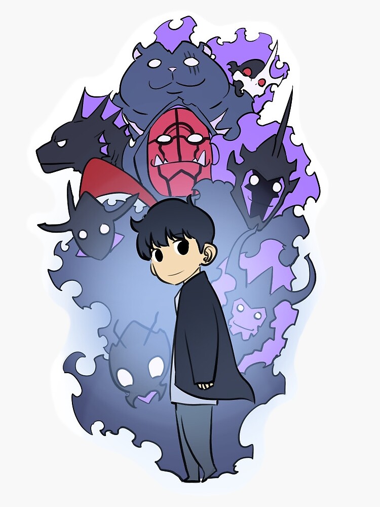 "Solo Leveling Chibi" Sticker for Sale by MagnusIII | Redbubble