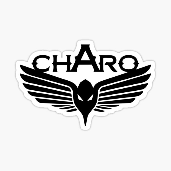 "CHARO - LOGO" Sticker by Nodo501Auto | Redbubble