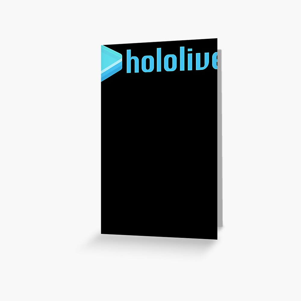 "Hololive Logo" Greeting Card for Sale by YvonneBuck | Redbubble