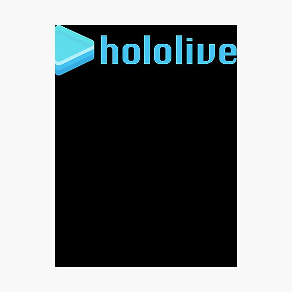 "Hololive Logo" Photographic Print for Sale by YvonneBuck | Redbubble