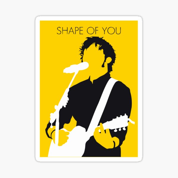 "Ed Sheran Art Logo" Sticker by carleigham | Redbubble