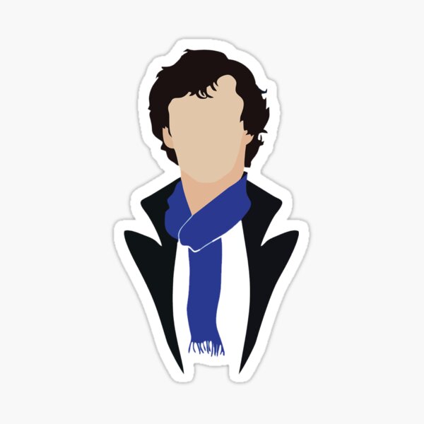 "SHERLOCK HOLMES" Sticker by gbsc | Redbubble
