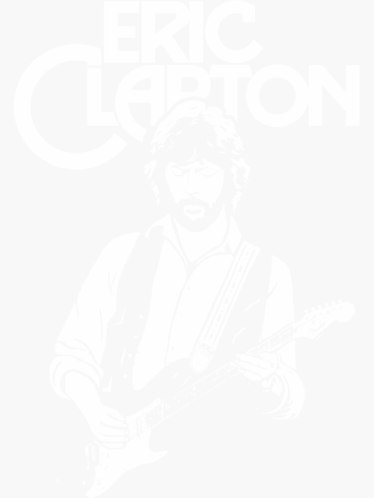 "eric clapton" Sticker by ThanBaiRTG | Redbubble