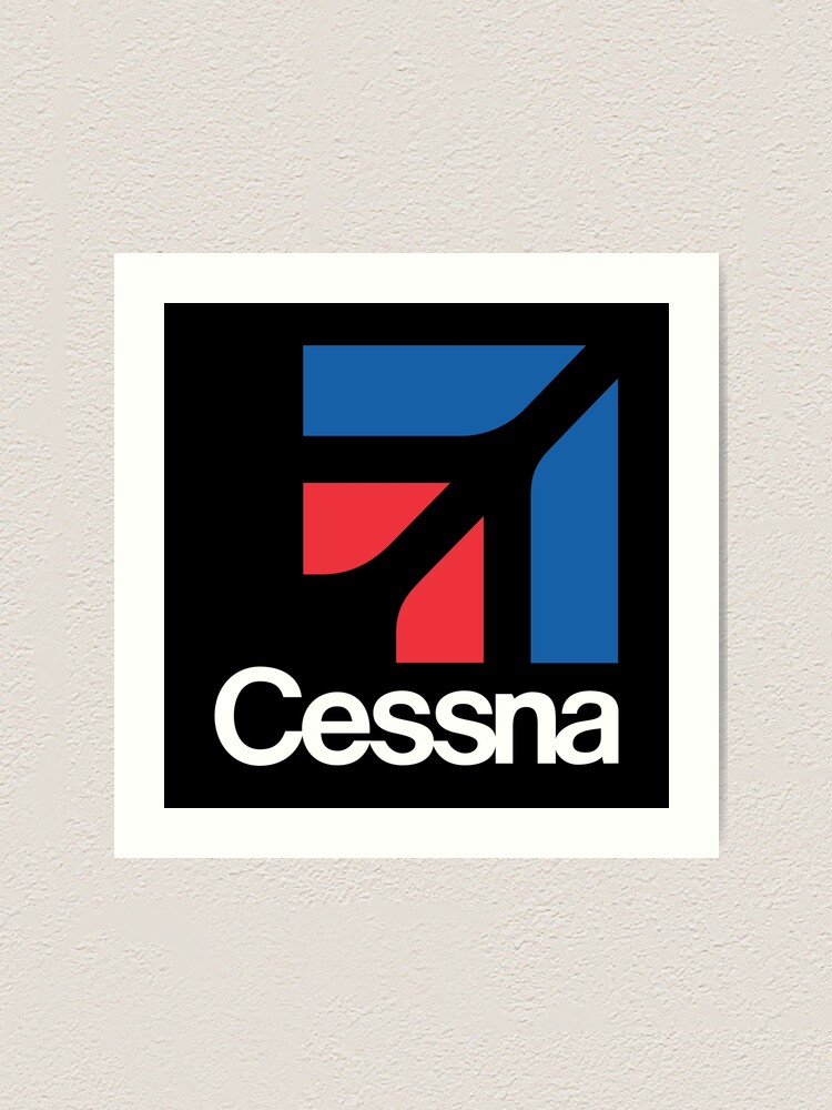 "CESSNA - LOGO" Art Print for Sale by agx501auto | Redbubble