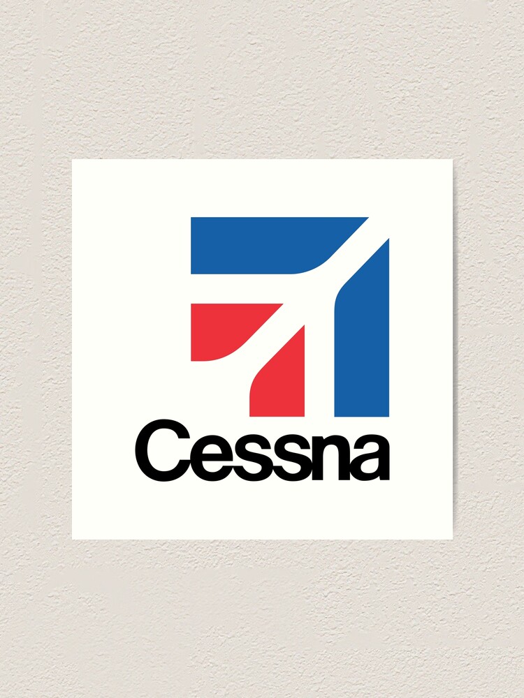 "CESSNA - LOGO" Art Print for Sale by agx501auto | Redbubble
