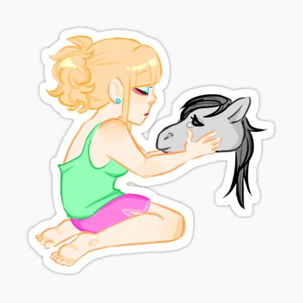 "Girlfriend" Sticker for Sale by Anonyma | Redbubble