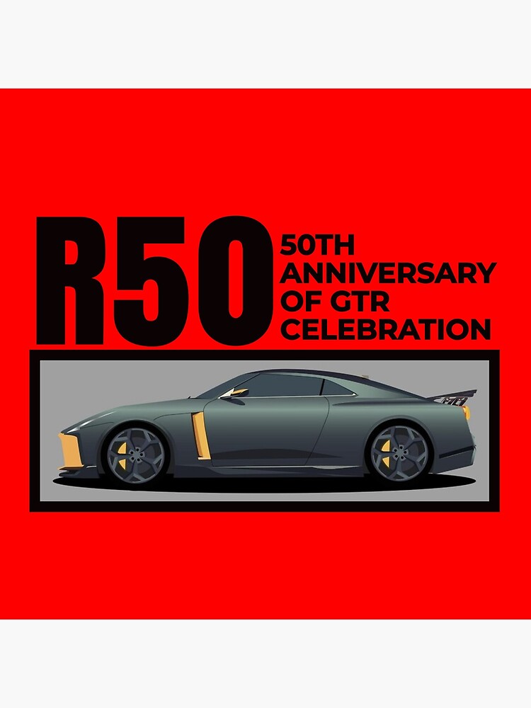 "R50 GTR" Poster for Sale by MOTOSHIFT | Redbubble