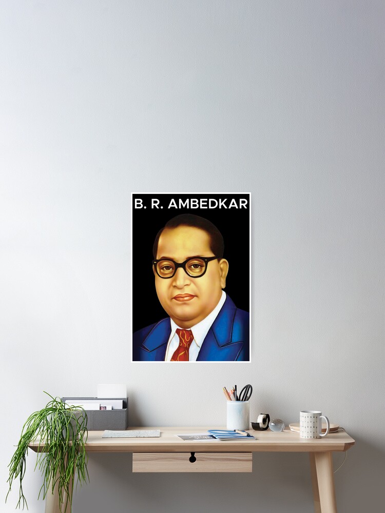 "DR Ambedkar HD Poster" Poster for Sale by Palash Artistry | Redbubble