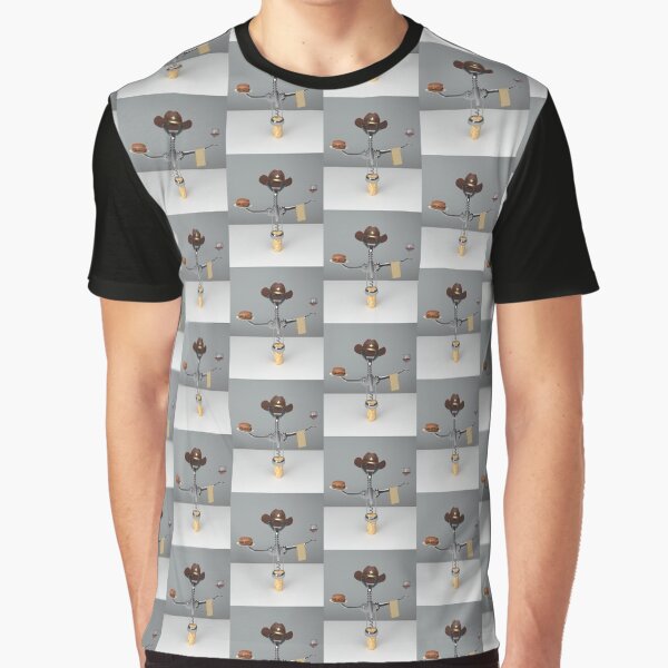 " Mr Corkscrew in the cowboy hat is inviting you for dinner and wine" T ...