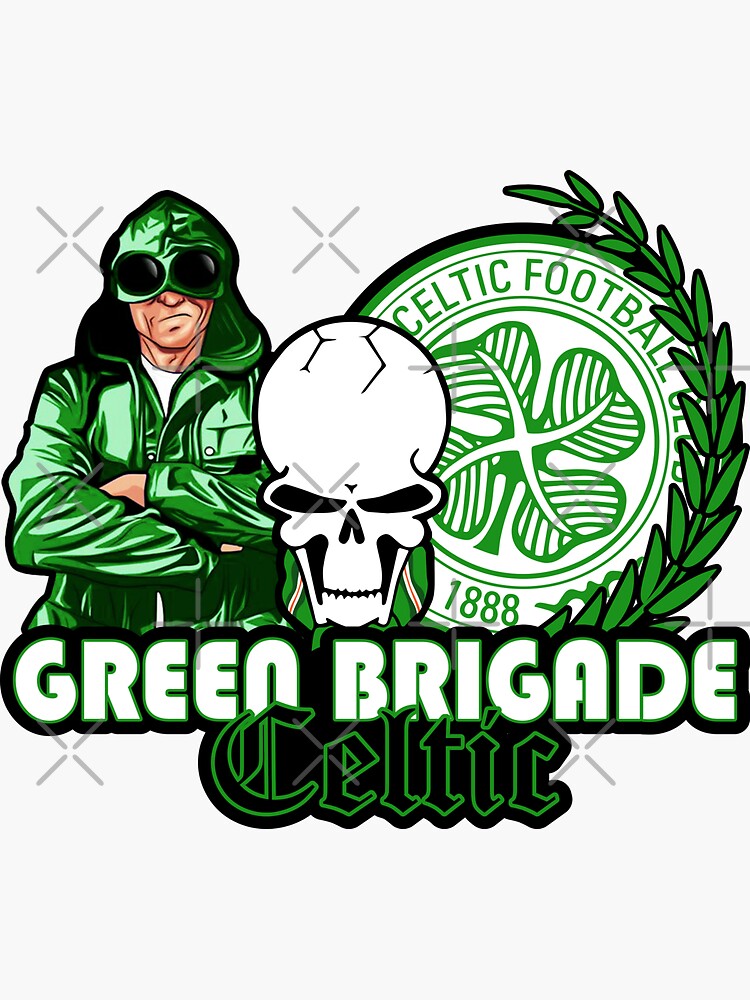 Pegatina «Celtic FC -ULTRAS - Brigada Verde-» de ULTRASart | Redbubble