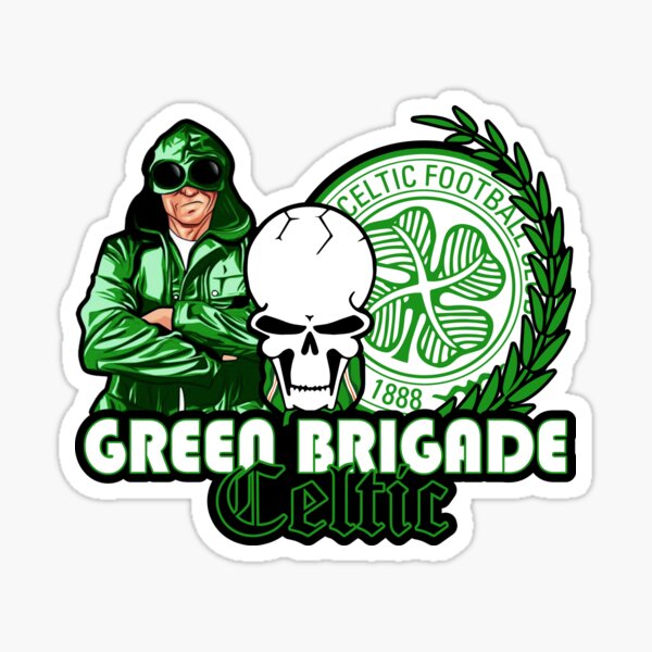 Pegatina «Celtic FC -ULTRAS - Brigada Verde-» de ULTRASart | Redbubble