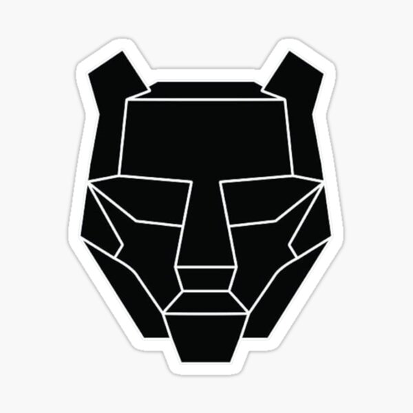 Black Tiger Sex Machine Sticker Sticker By Melaniemller Redbubble