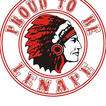 "Funny Gift Native American Proud To Be Lenape Classic Fan" Poster for ...