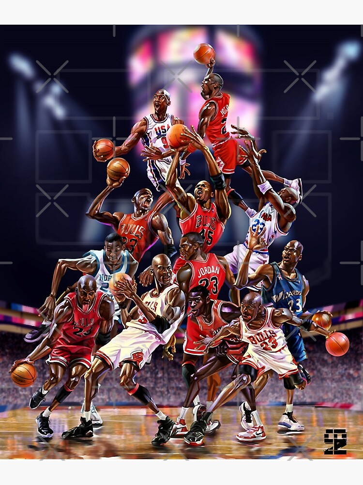 "Funny Gift Michael Jordan Cute Love" Art Print for Sale by Arnotrantow ...