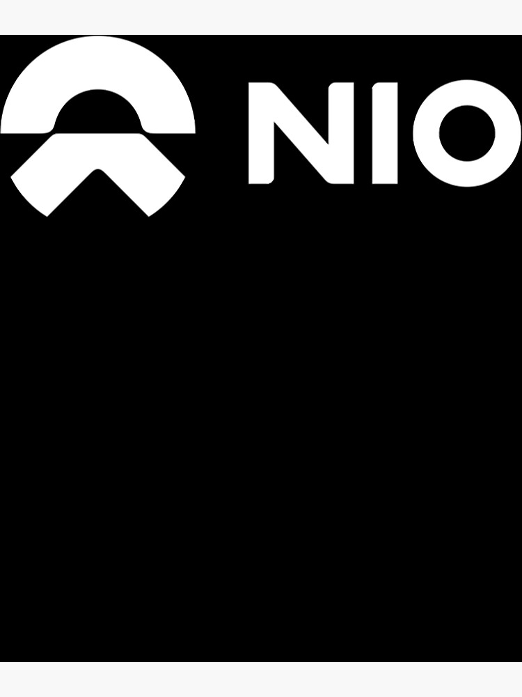 "NIO Logo " Poster for Sale by jenesysiulo | Redbubble