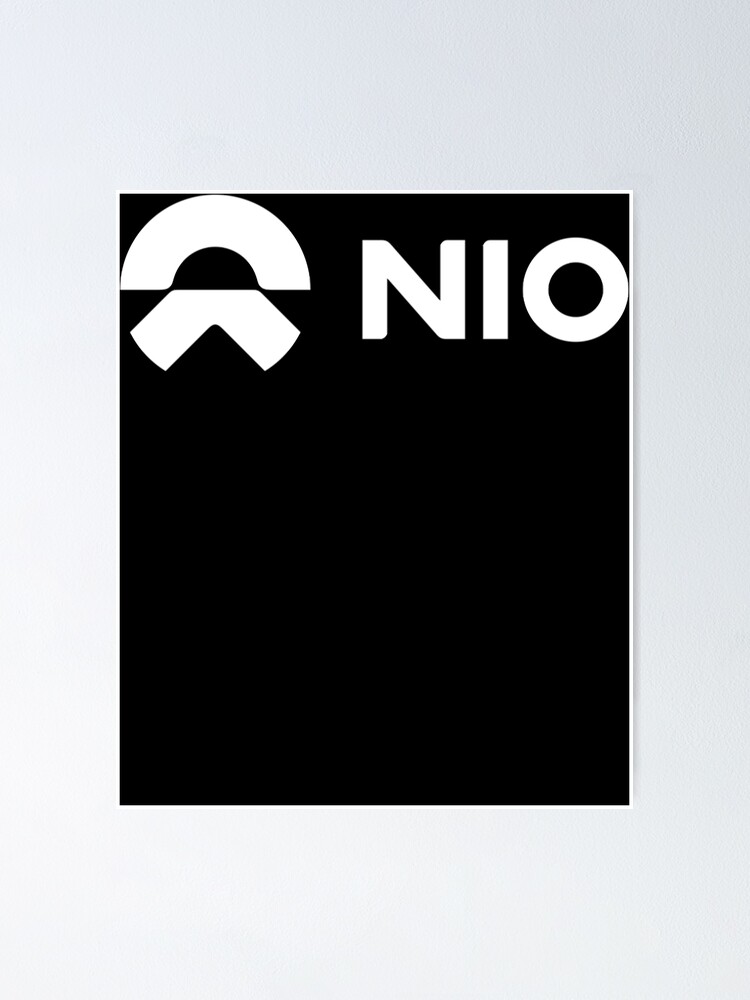 "NIO Logo " Poster for Sale by jenesysiulo | Redbubble