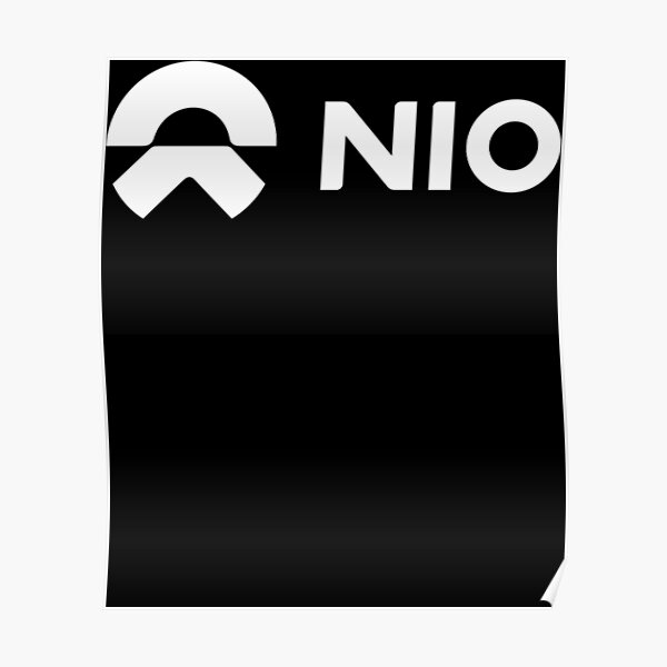 "NIO Logo " Poster for Sale by jenesysiulo | Redbubble