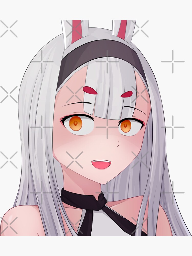 "Shimakaze yandere look " Sticker by SovereignAngel | Redbubble