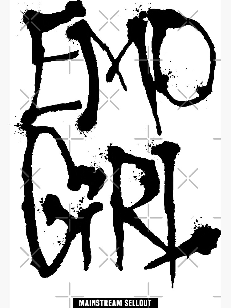 "Emo Girl Inspired Design from Mainstream Sellout Album Gift for Punk ...