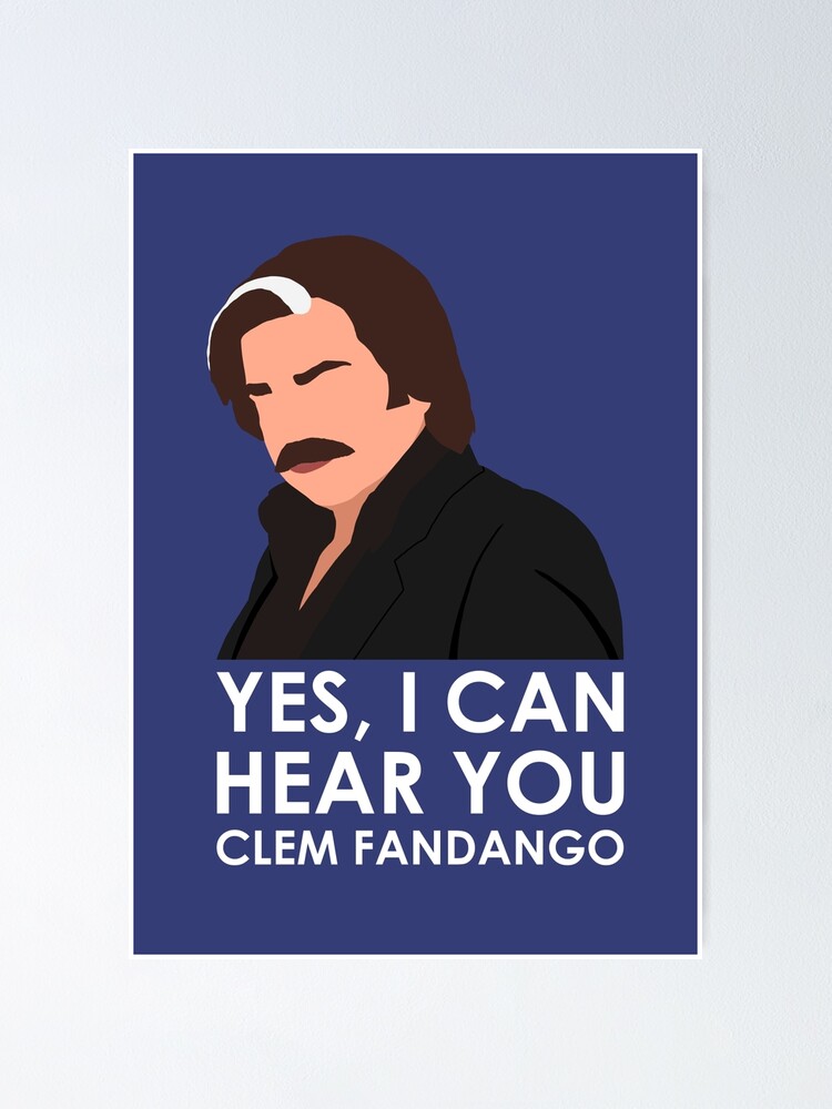 Poster « Peux-tu m'entendre? Voici Clem Fandango. », par somniumcorp ...