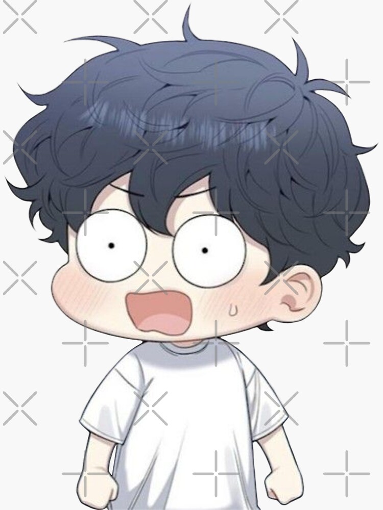 "haebom" Sticker by jvsmin | Redbubble