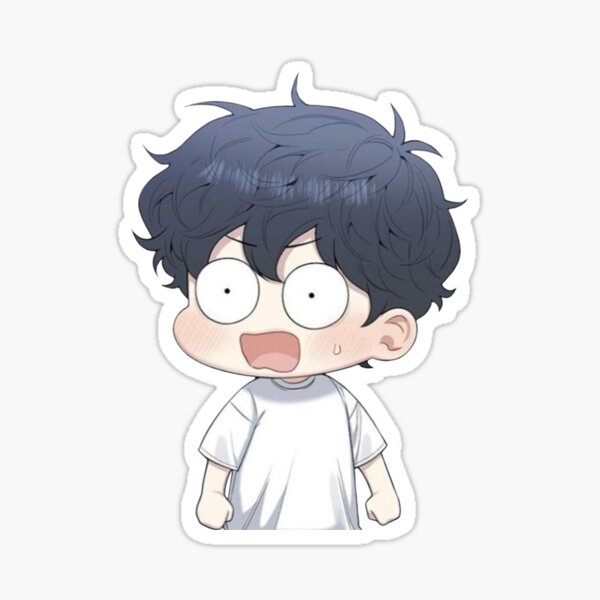 "haebom" Sticker by jvsmin | Redbubble