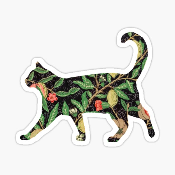 "Cat cat : WM_02" Sticker by muansuk | Redbubble