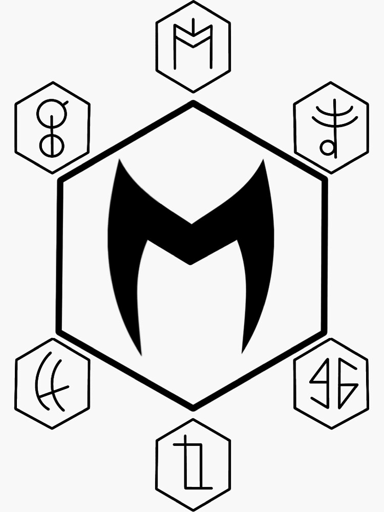 "Wanda Runes" Sticker for Sale by mai99mai29 | Redbubble