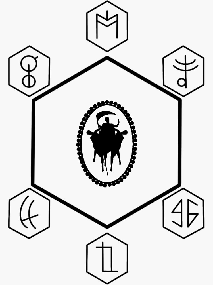 "Agatha Runes" Sticker for Sale by mai99mai29 | Redbubble