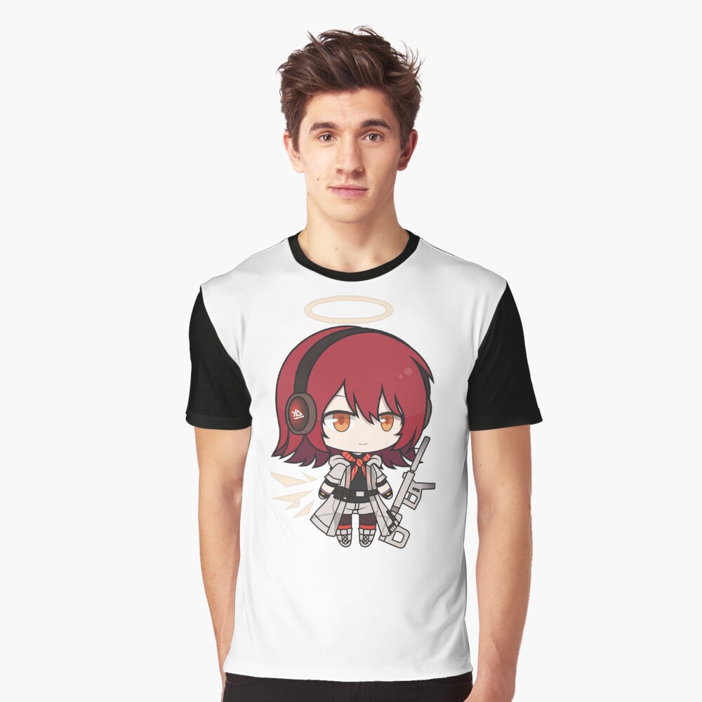 "Exusiai City Rider KFC - Arknights" Sticker for Sale by KyraWaifu ...