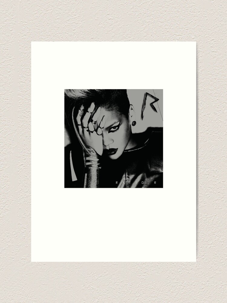 "Ríhánna Rated R Album Cover" Art Print by DREWARNOLDTHA | Redbubble
