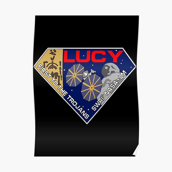 "Lucy Mission Logo " Poster for Sale by HelenBa4951747 | Redbubble