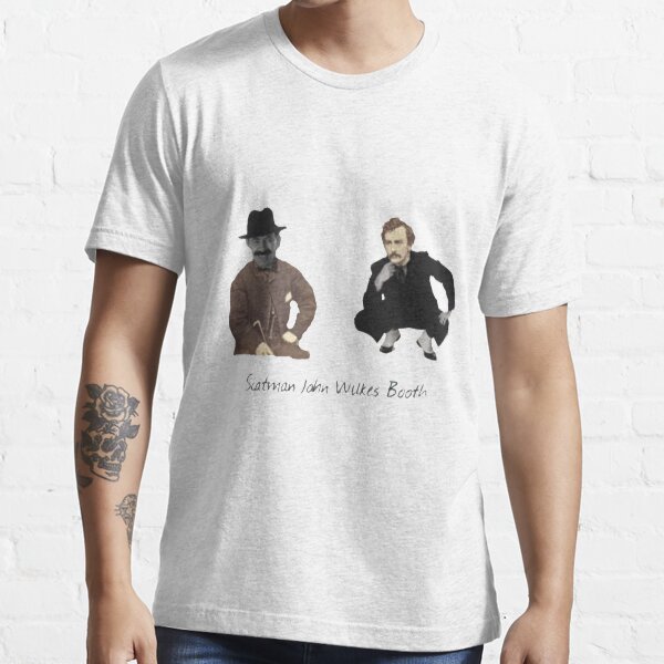 "Scatman John Wilkes Booth" T-shirt for Sale by Kangshu | Redbubble ...