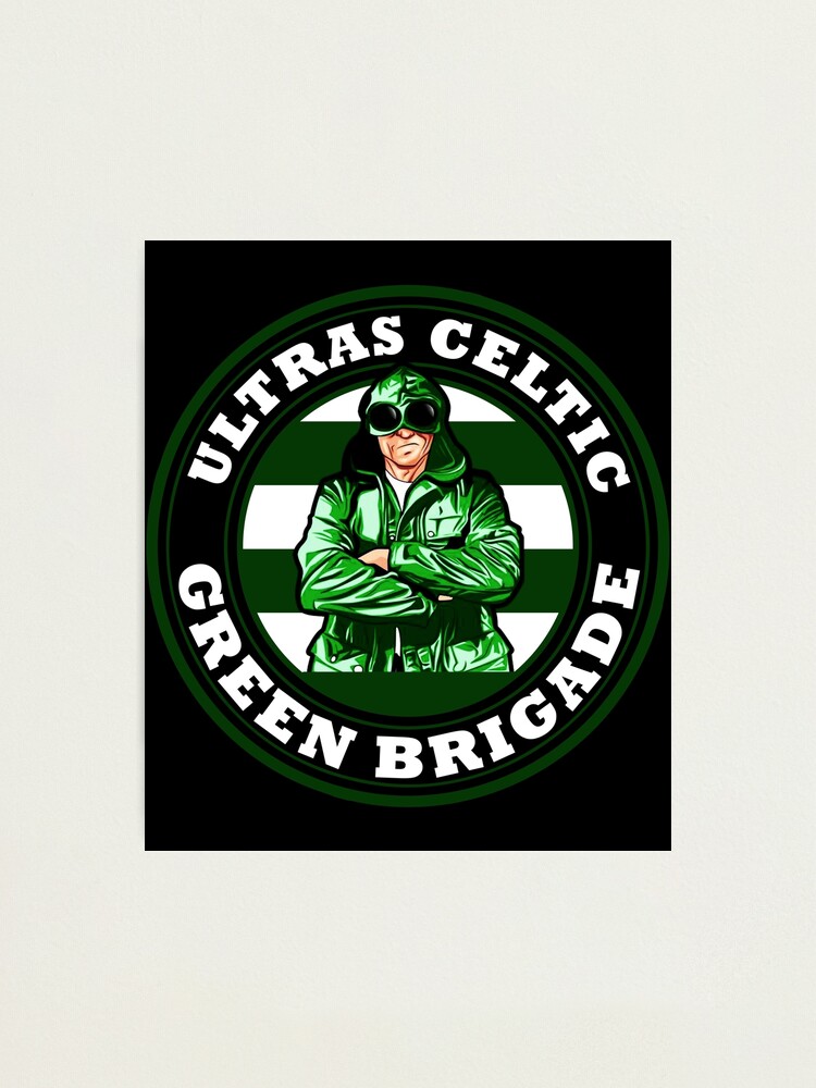 "Green Brigade ULTRAS -Celtic FC-" Photographic Print by ULTRASart ...